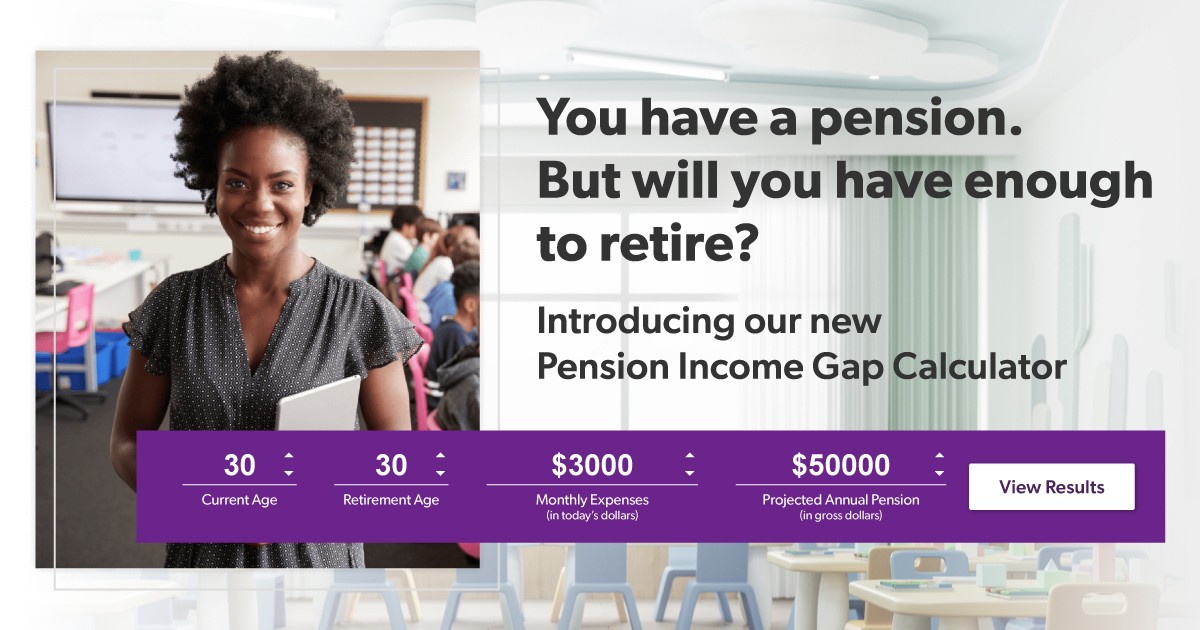 Pension Income Gap Calculator - Educators Financial Group