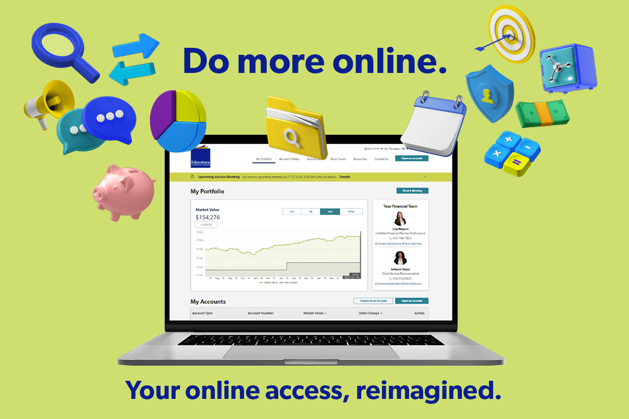 It's here: your online access, reimagined - Educators Financial Group
